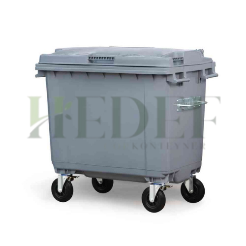660 Litre Plastik Çöp Konteyneri
